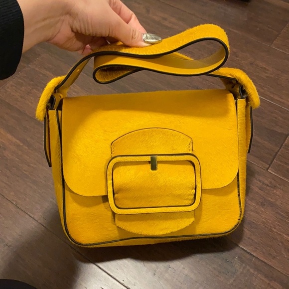 Tory Burch | Bags | Tory Burch Calf Hair Sawyer Mini Purse Green Nwt ...